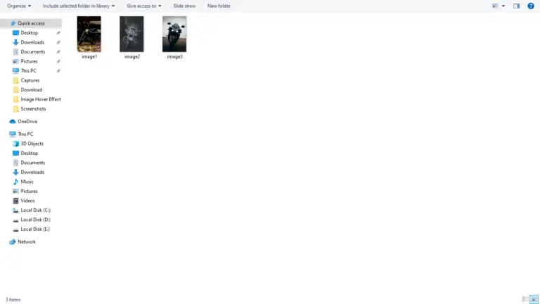 Source Code Of Image Hover Effect - Cosas Learning