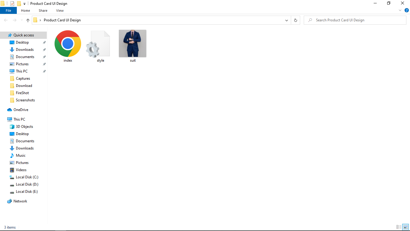 Source Code Of Product Card UI Design - Cosas Learning