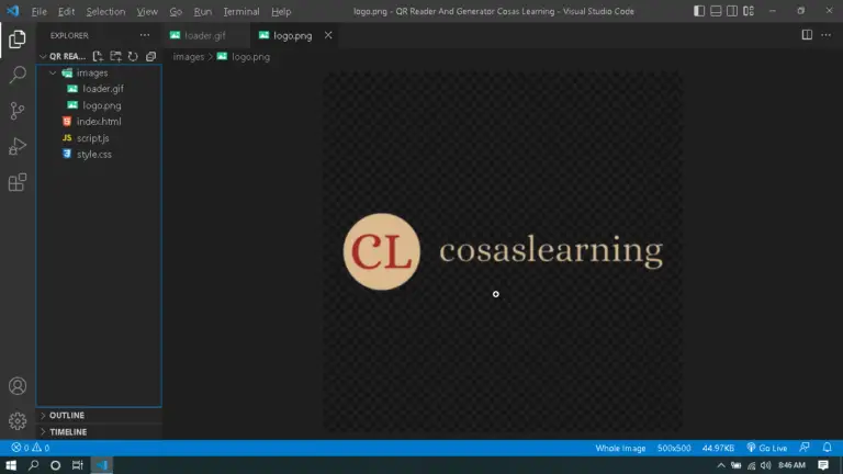 Source Code Of QR Reader And Generator - Cosas Learning