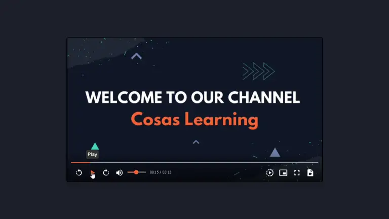 Source Code Of Custom Video Player - Cosas Learning