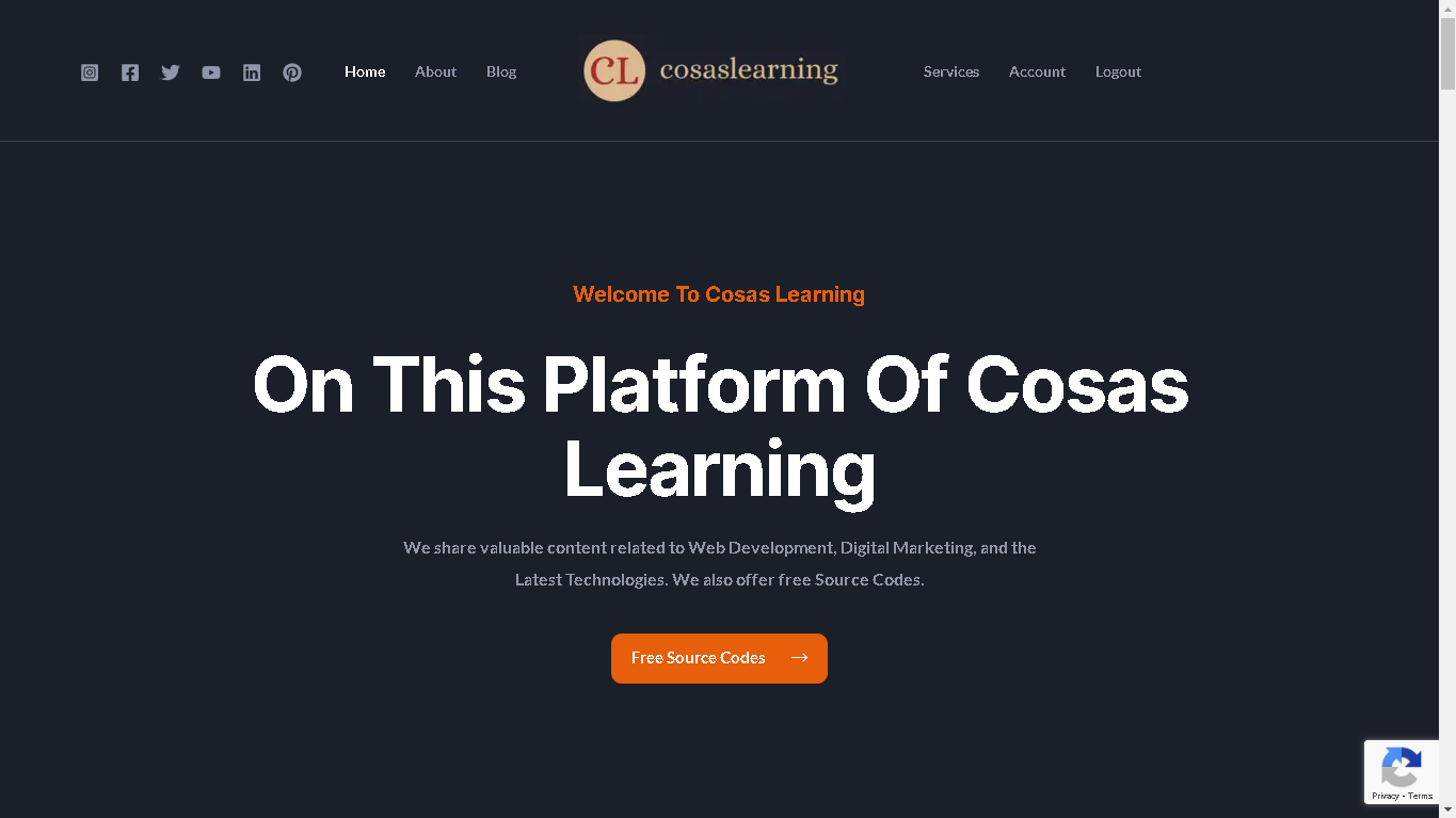 Cosas Learning - Home